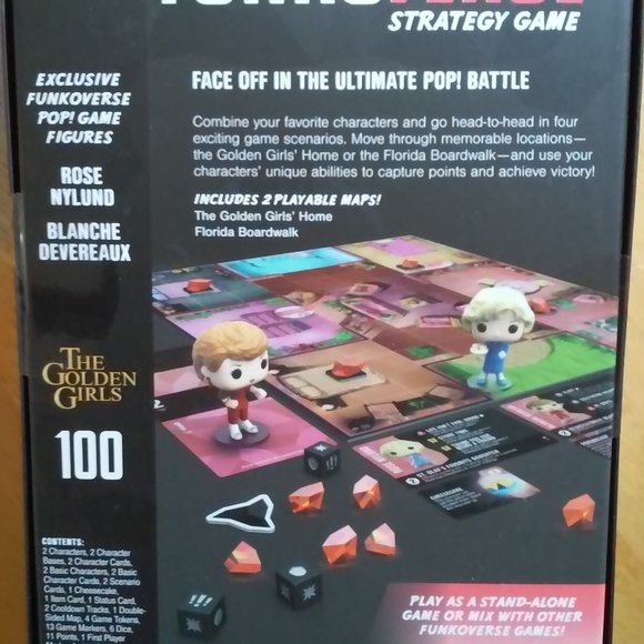 FUNCO VERVE | Games | Funko Verse Strategy Game Golden Girls Table Game ...